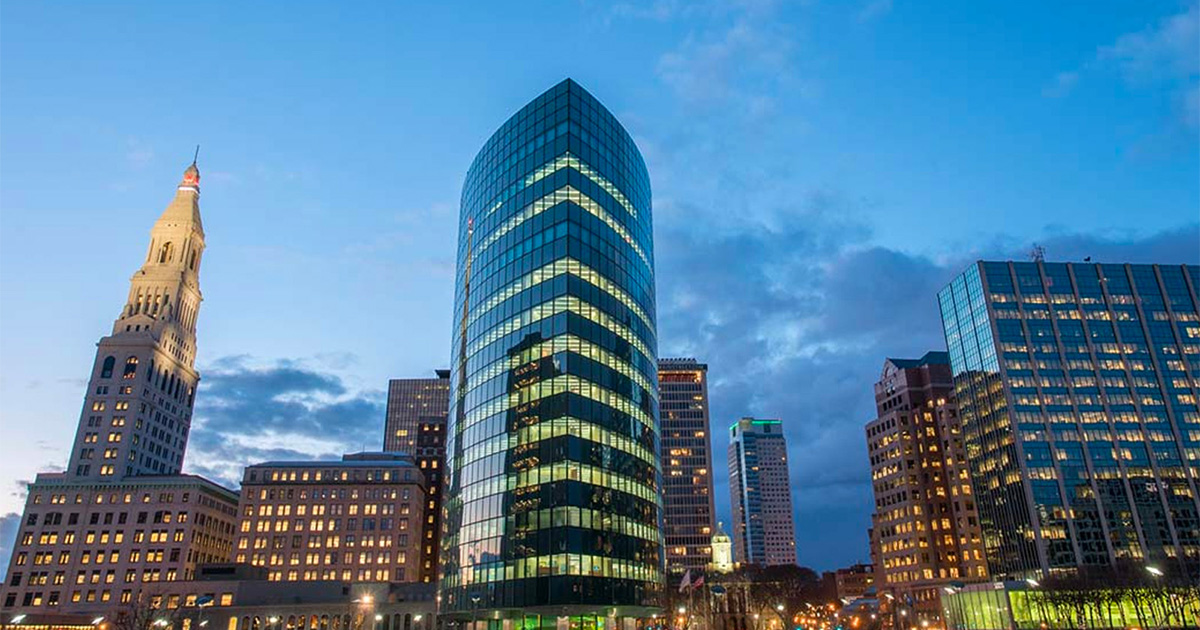 The Iconic Boat Building in Hartford and Headquarters of Nassau